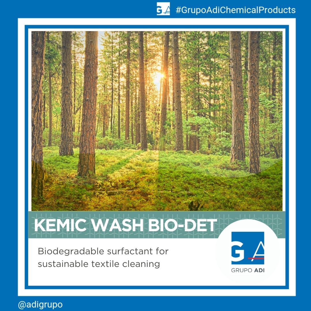 🌟 Limpieza Textil Sostenible con KEMIC WASH BIO-DET 🌟 - Grupo ADI